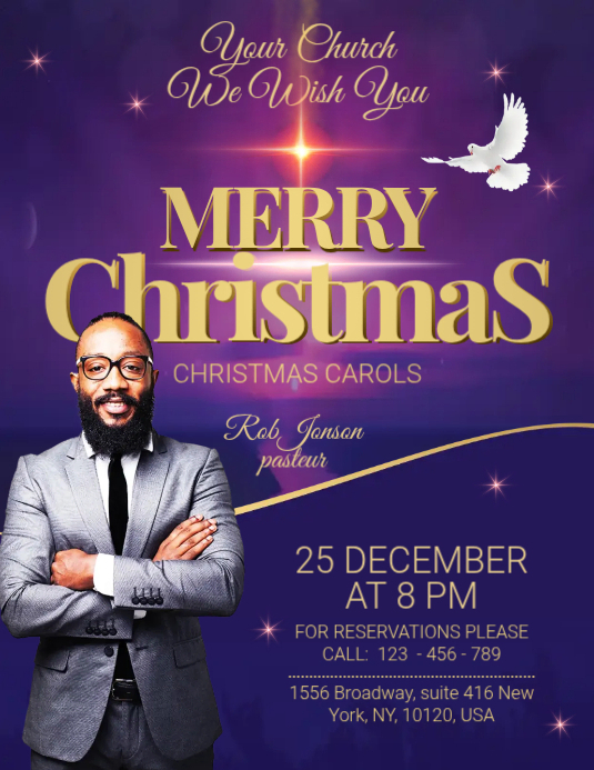 Church Christmas Template | PosterMyWall