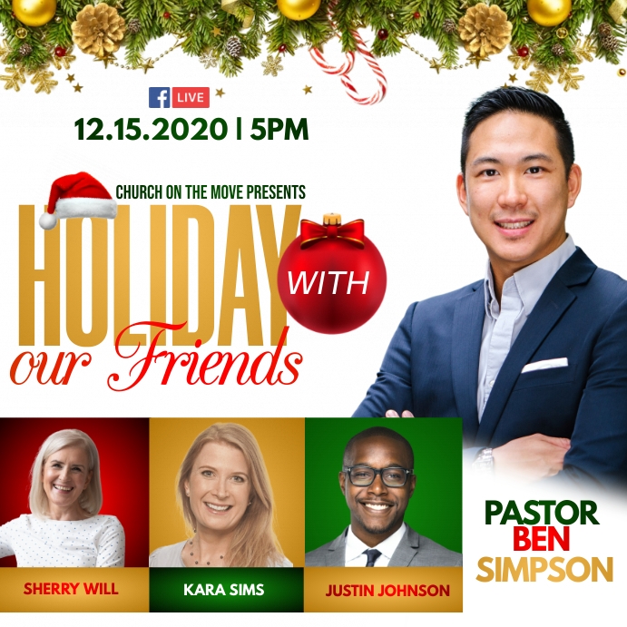 Church Christmas Flyer Template | PosterMyWall