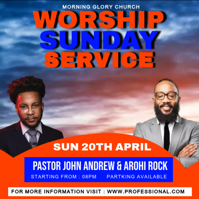church communication flyer design template | PosterMyWall