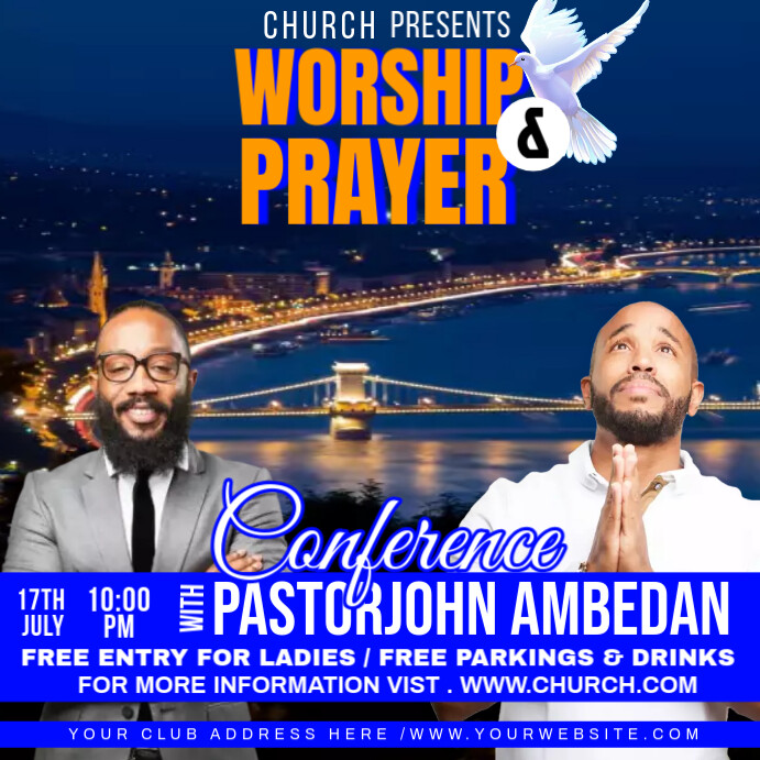 church communication flyer design template | PosterMyWall