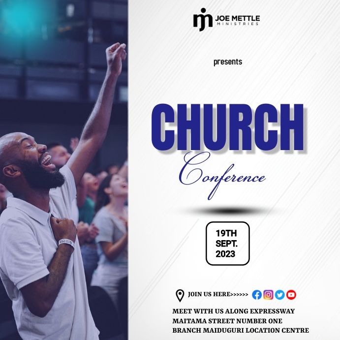 Copy of church concer flyer | PosterMyWall