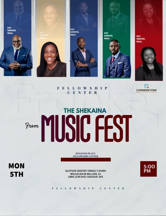 CHURCH CONCERT (1) Template | PosterMyWall