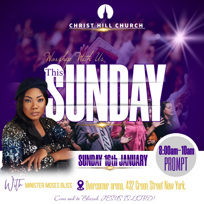 Church concert church Template | PosterMyWall