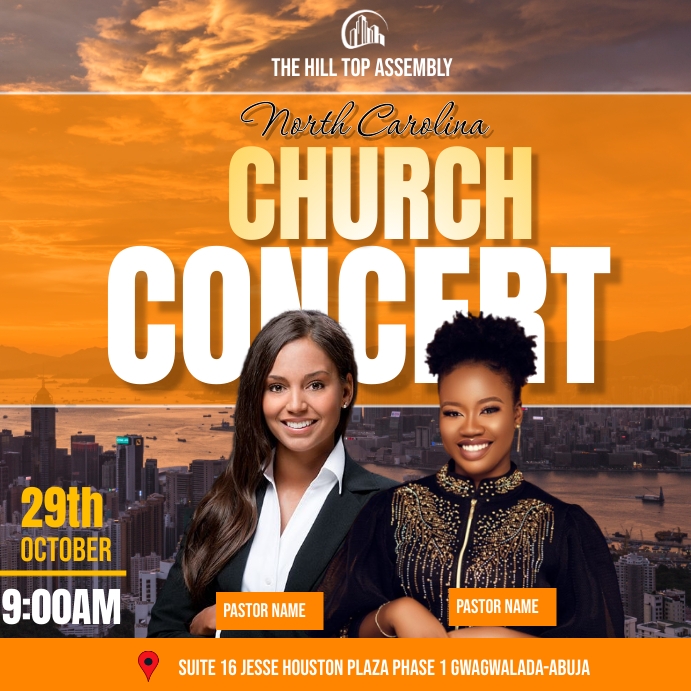 Church concert Template | PosterMyWall