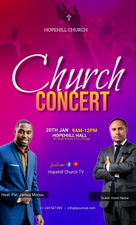 church concert Template | PosterMyWall