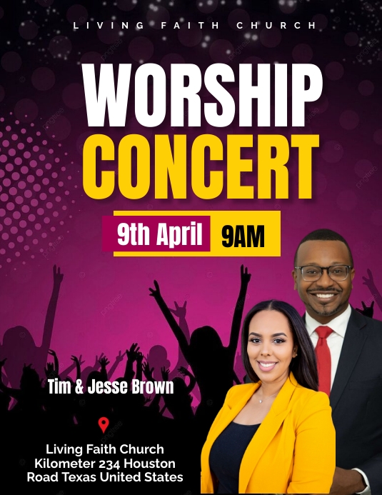 Church concert Template | PosterMyWall