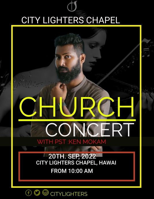 church concert Template | PosterMyWall