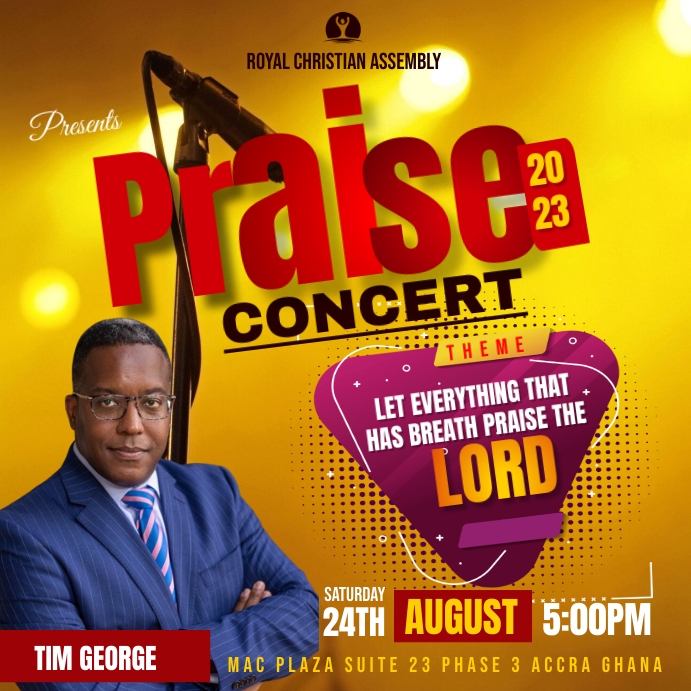 Church concert Template | PosterMyWall