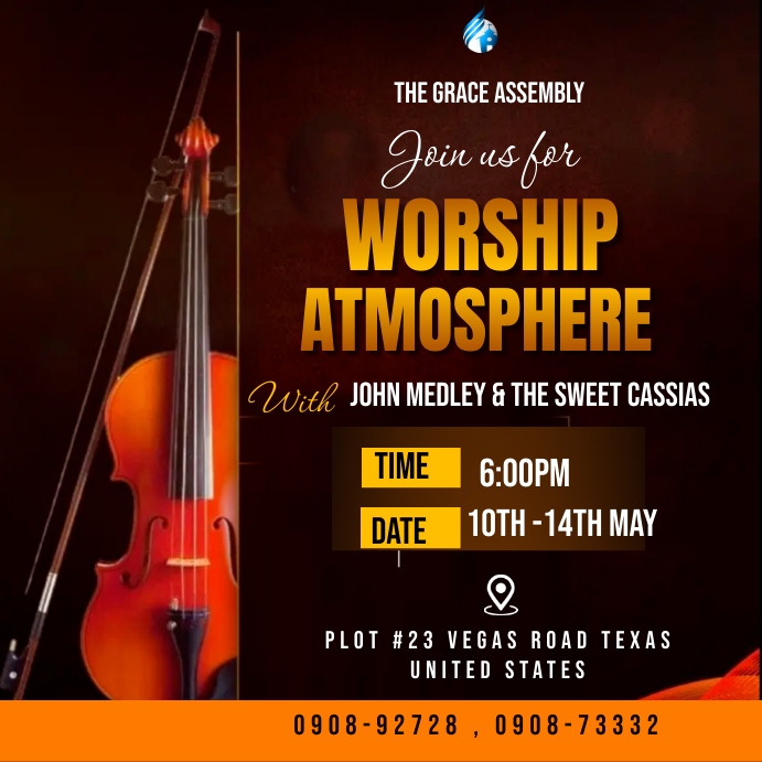 church concert Template | PosterMyWall