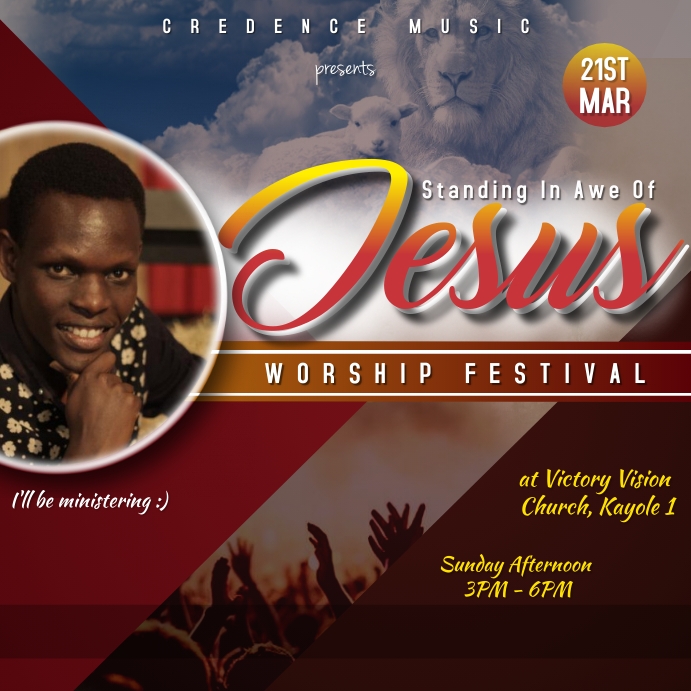 church concert event flyer Template | PosterMyWall