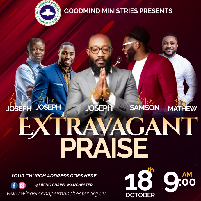 CHURCH CONCERT FLYER Template | PosterMyWall