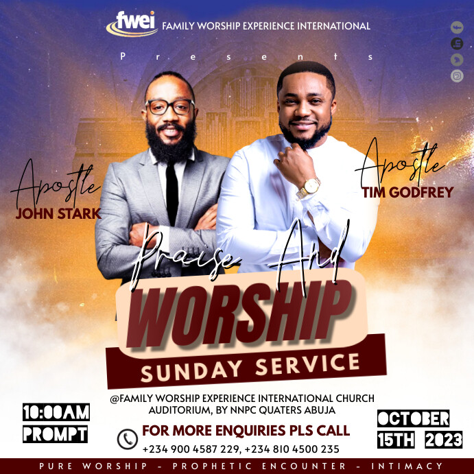 Church Concert Flyer Template | PosterMyWall