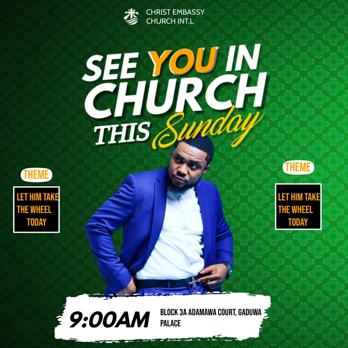 church concert flyer Template | PosterMyWall