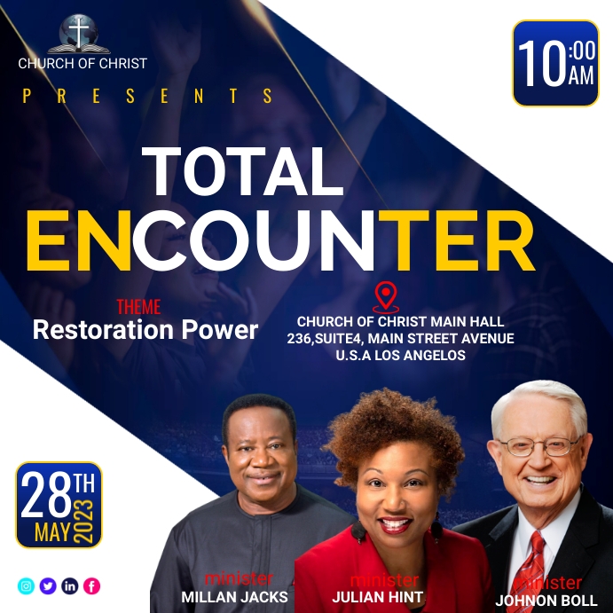 church concert flyer Template | PosterMyWall
