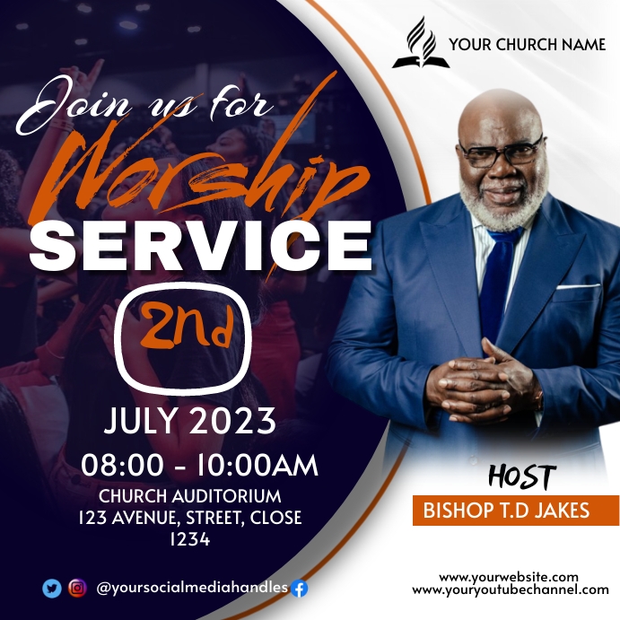 Church concert flyer Template | PosterMyWall