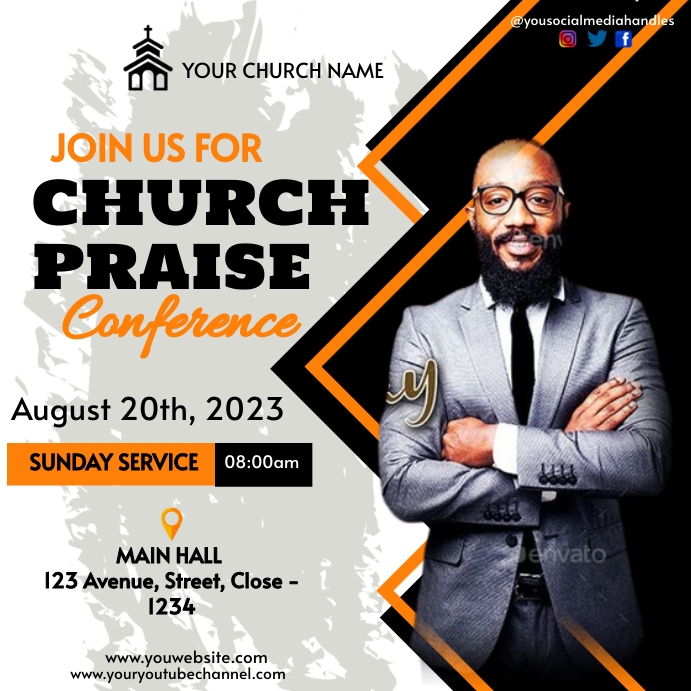 Church concert flyer Template | PosterMyWall