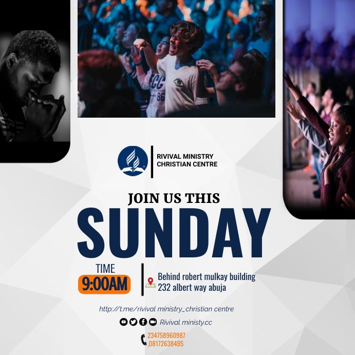 church concert flyer Template | PosterMyWall