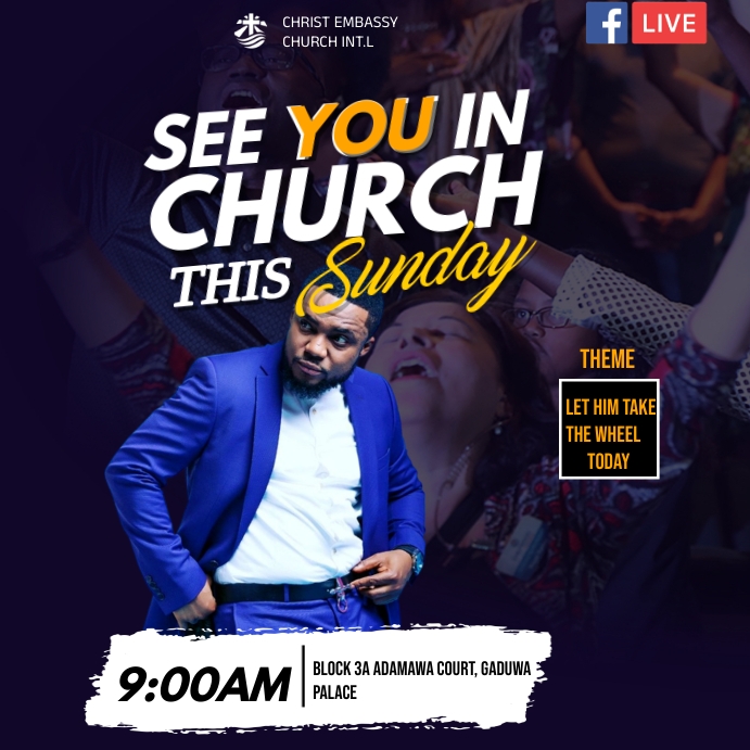 church concert flyer Template | PosterMyWall