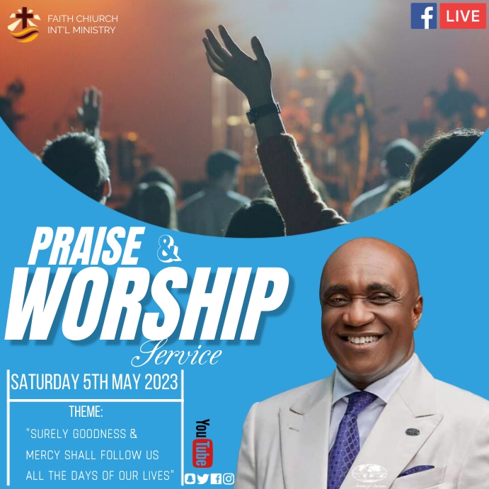 church concert flyer Template | PosterMyWall