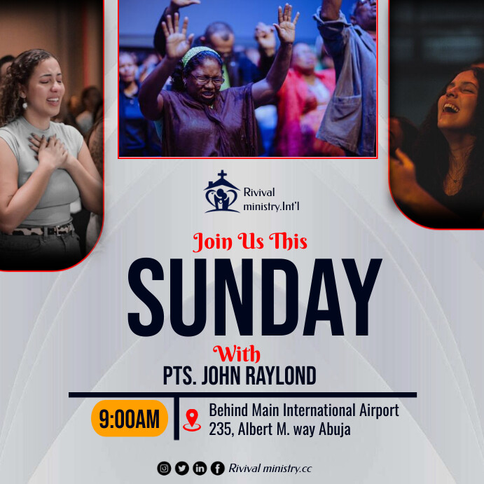 church concert flyer Template | PosterMyWall