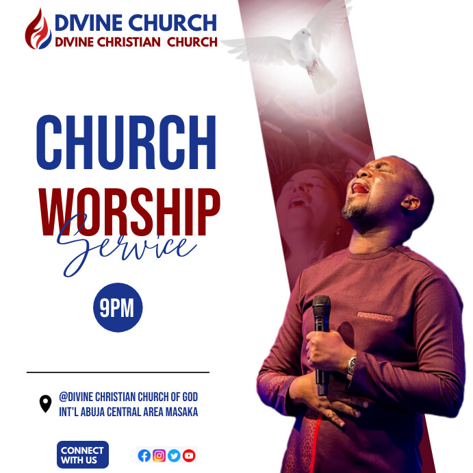 church concert flyer Template | PosterMyWall