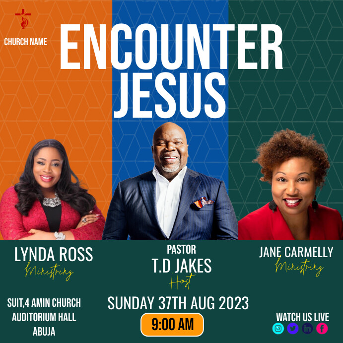 church concert flyer Template | PosterMyWall