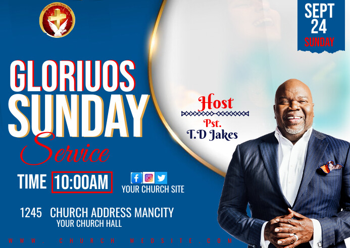 church concert flyer Template | PosterMyWall