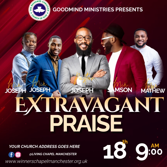 CHURCH CONCERT FLYER Template | PosterMyWall