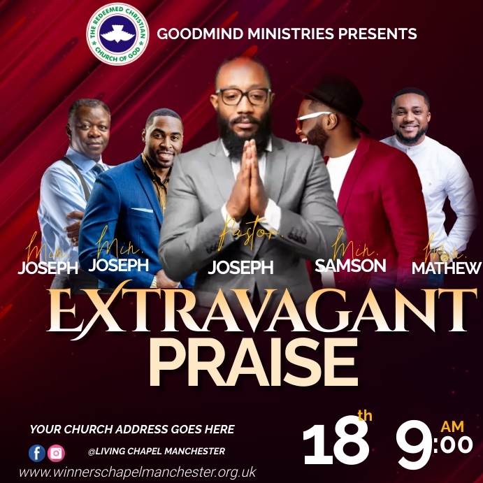 Christian Concert Flyer