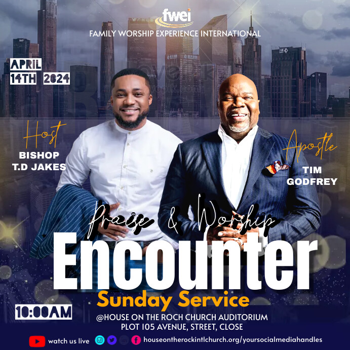 Church Concert Flyer Template | PosterMyWall