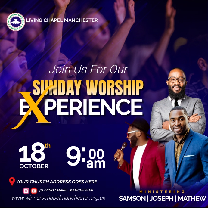 CHURCH CONCERT FLYER Template | PosterMyWall