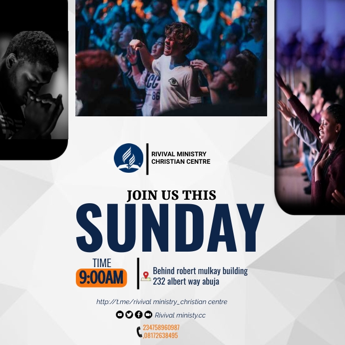 church concert flyer Template | PosterMyWall