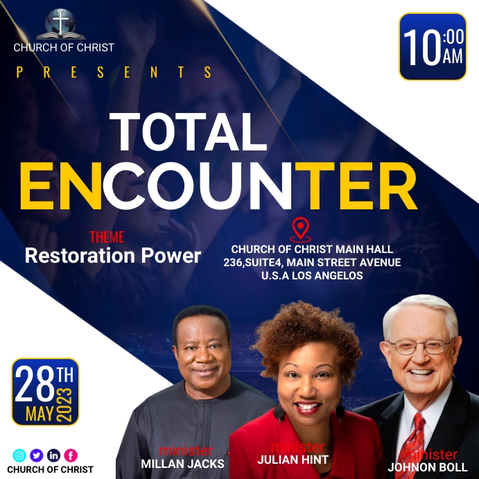 church concert flyer Templat | PosterMyWall