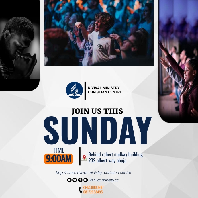 church concert flyer Template | PosterMyWall