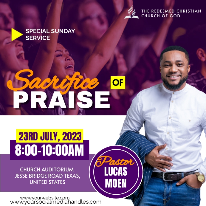 Church concert flyer Template | PosterMyWall