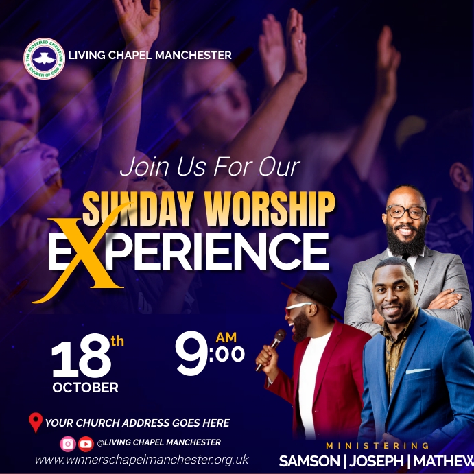 CHURCH CONCERT FLYER Template | PosterMyWall