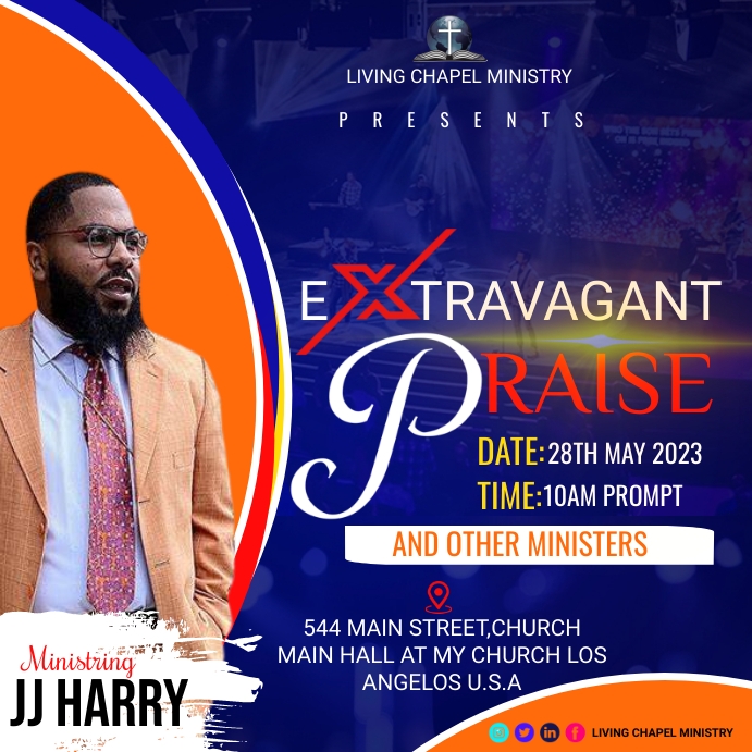 Plantilla de church concert flyer | PosterMyWall