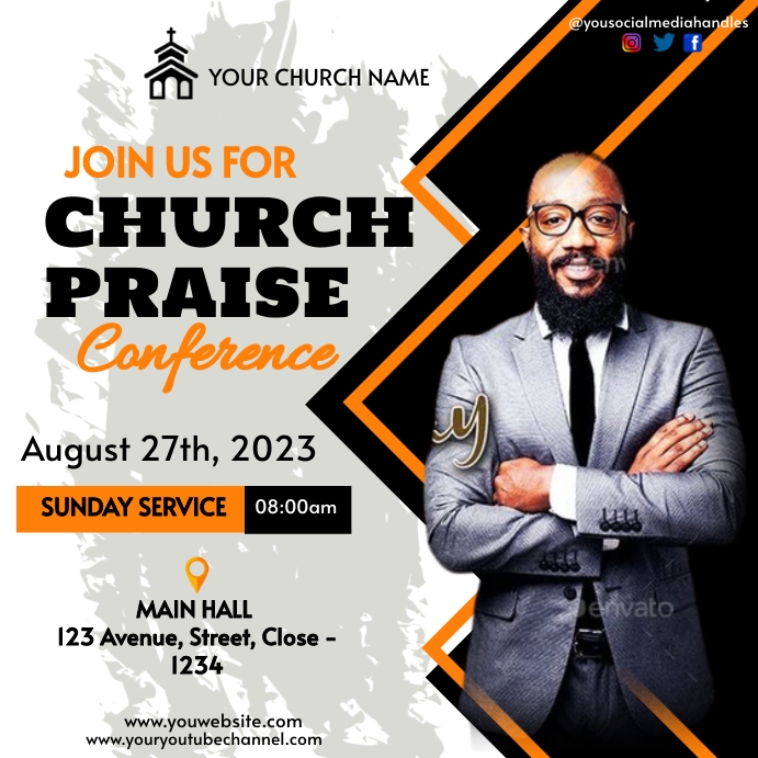 Church concert flyer Template | PosterMyWall