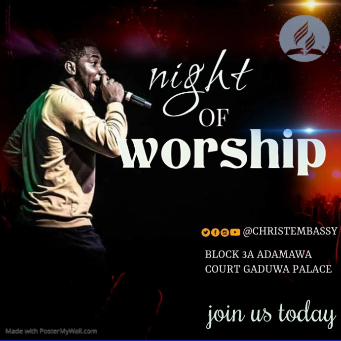 church concert flyer Template | PosterMyWall