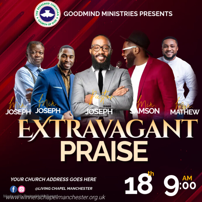 CHURCH CONCERT FLYER Template | PosterMyWall