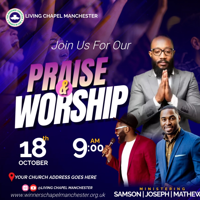 CHURCH CONCERT FLYER Template | PosterMyWall