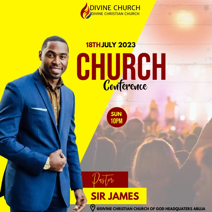 church concert flyer Template | PosterMyWall