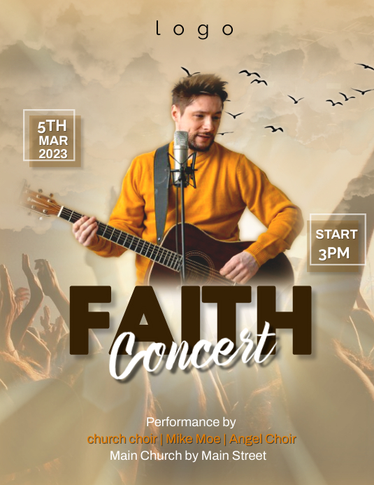 Church Concert Flyer Template | PosterMyWall