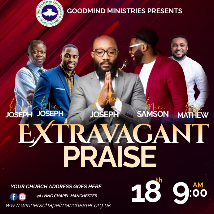 CHURCH CONCERT FLYER Template | PosterMyWall