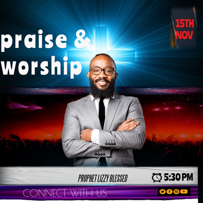 church concert flyer Template | PosterMyWall