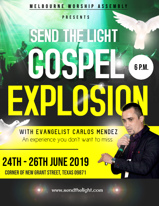 Church Concert Flyer Template | PosterMyWall