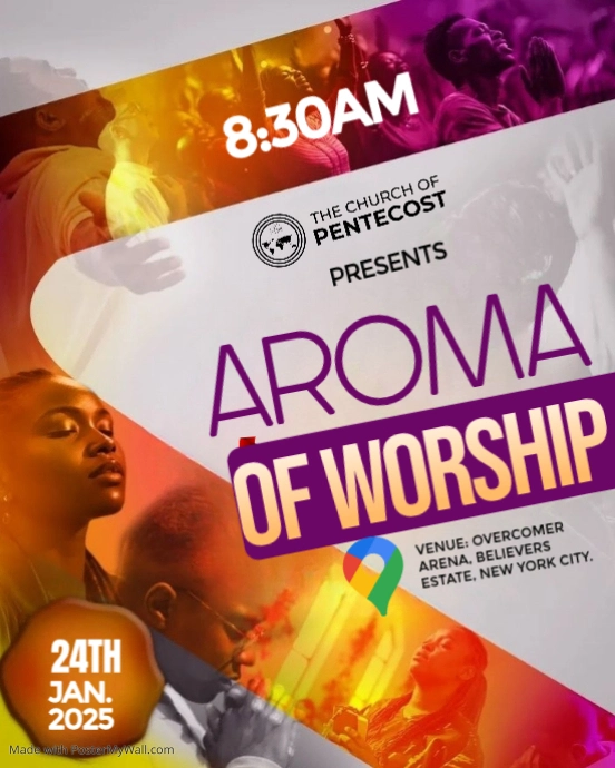 Church Concert Flyers Instagram Portrait Template | PosterMyWall