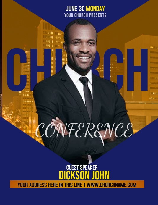 church conference (1) Template | PosterMyWall