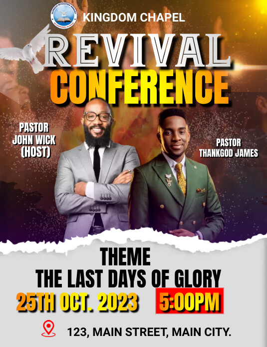 Copy of CHURCH CONFERENCE (11) | PosterMyWall