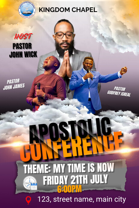 CHURCH CONFERENCE (13) Template | PosterMyWall